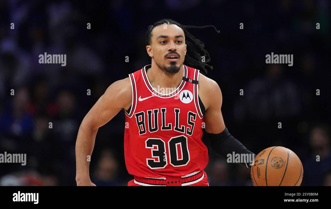 Chicago Bulls' Tre Jones plays during an NBA basketball game Monday ...