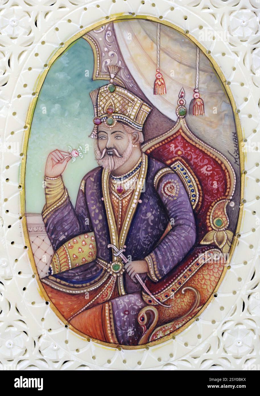 Mughal emperor bahadur shah zafar hi-res stock photography and images ...
