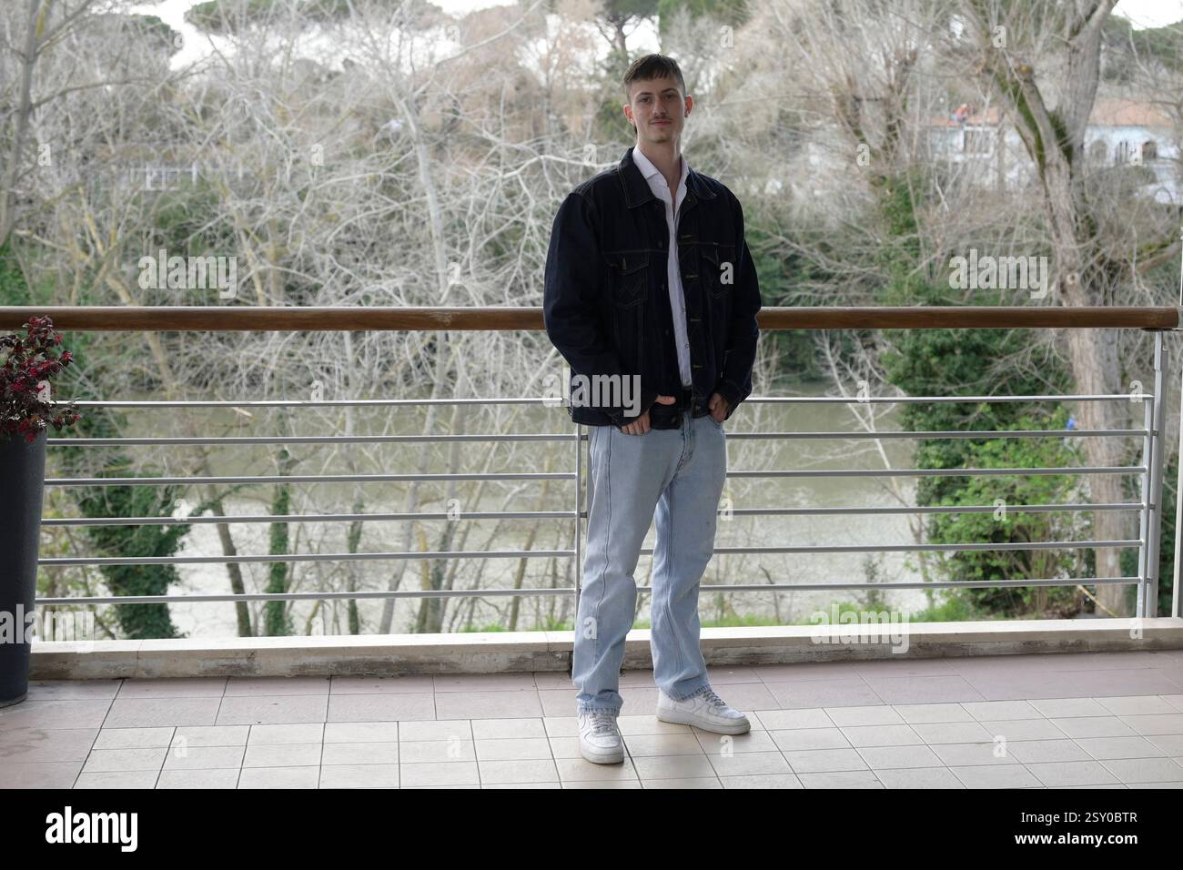 Rome, Italy. 26th Feb, 2025. Francesco Alessandro Luciani attends the ...