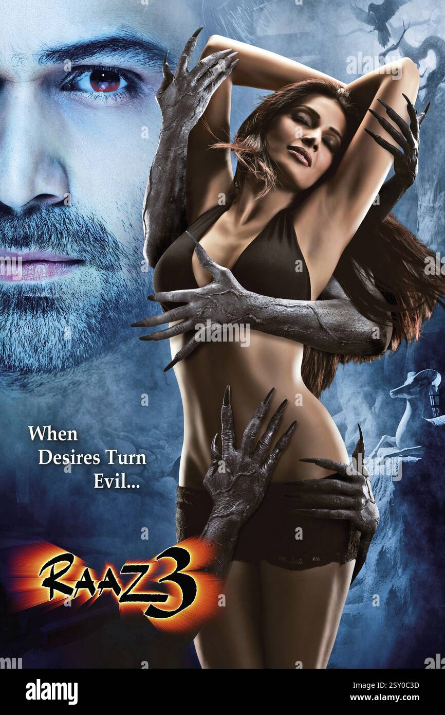 Hindi film movie poster of raaz 3, india, asia Stock Photo - Alamy