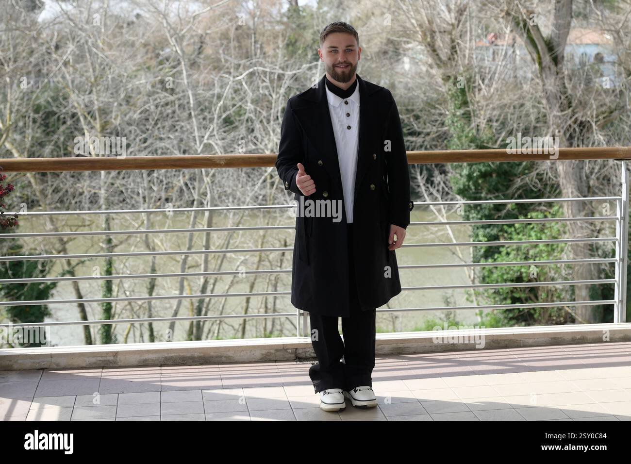 Rome, Italy. 26th Feb, 2025. Artem attends the photocall of Rai tv ...
