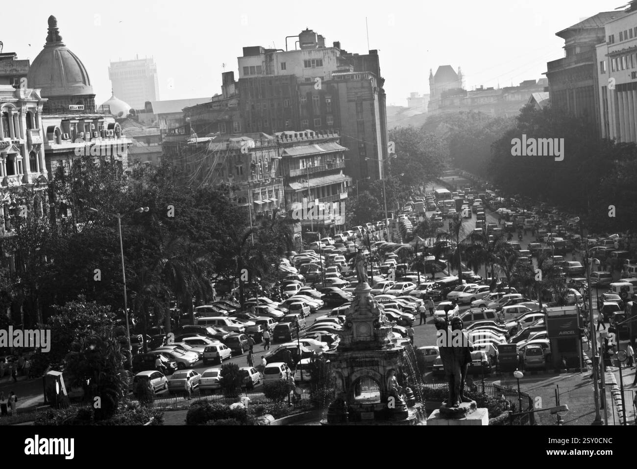 Flora Fountain now hutatma chowk, Bombay Mumbai, Maharashtra, India ...