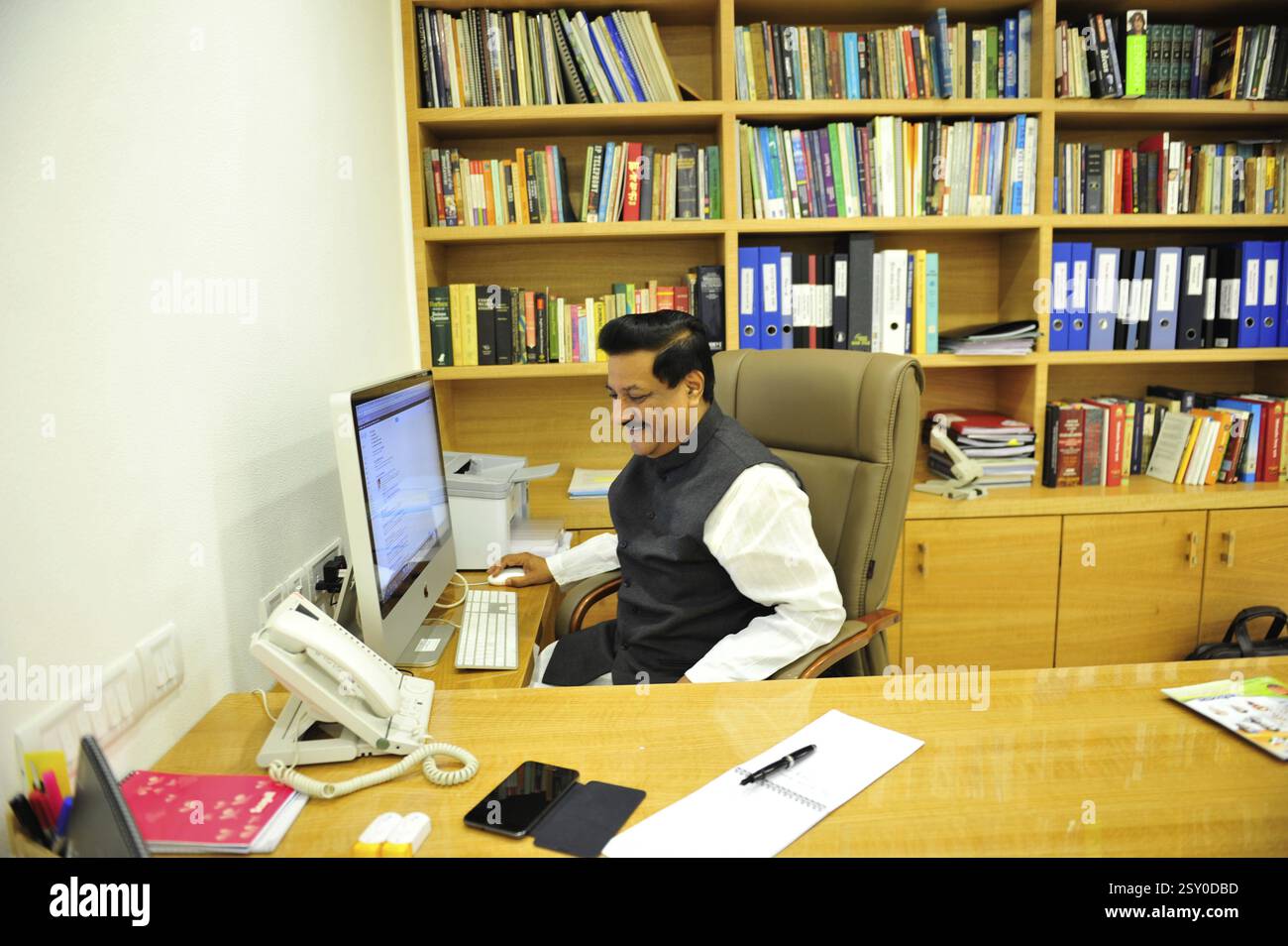 Chief Minister Prithviraj Chavan Stock Photo - Alamy