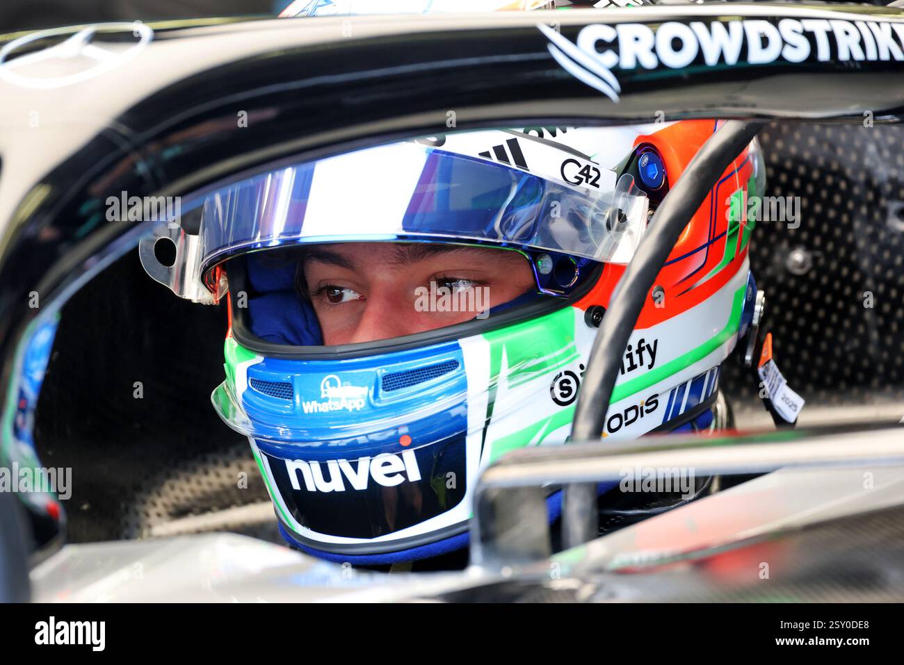 Andrea Kimi Antonelli (ITA) Mercedes AMG F1 W16. 26.02.2025. Formula 1 ...