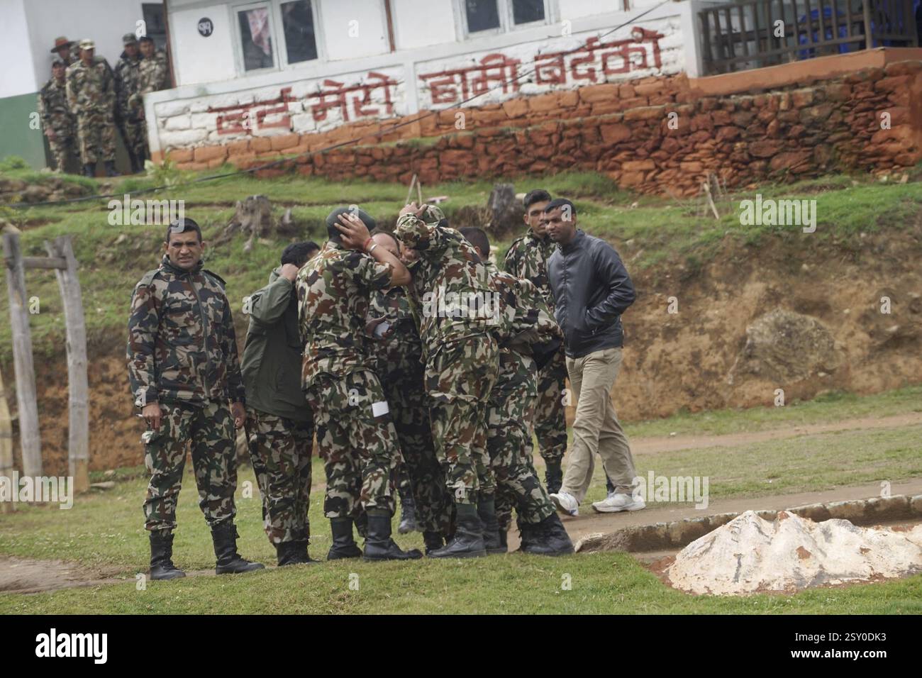 Nepal kathmandu army hi-res stock photography and images - Alamy
