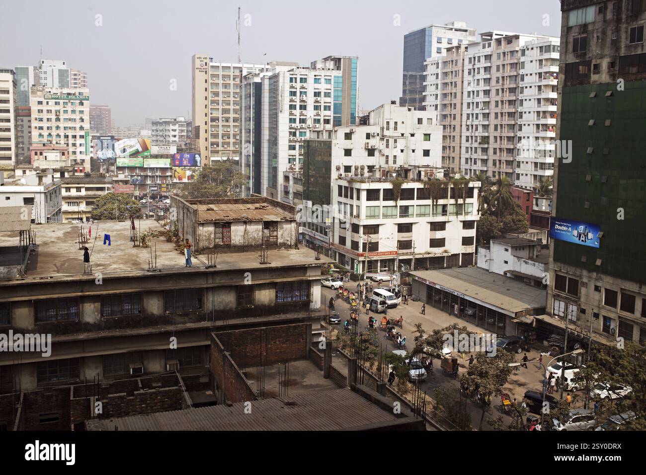 Skyline and building, dhaka, bangladesh Stock Photo - Alamy