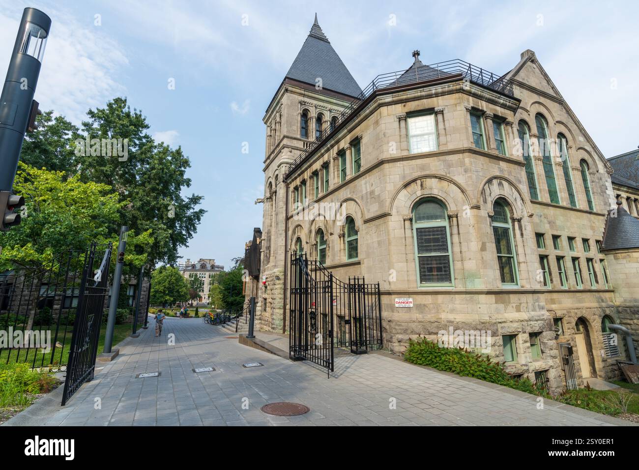 Montreal, Quebec, Canada - August 9 2021 : McGill University campus ...