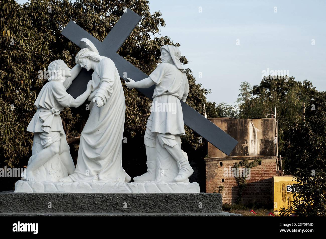 Statues basilica of our lady of graces meerut sardhana, uttar pradesh ...