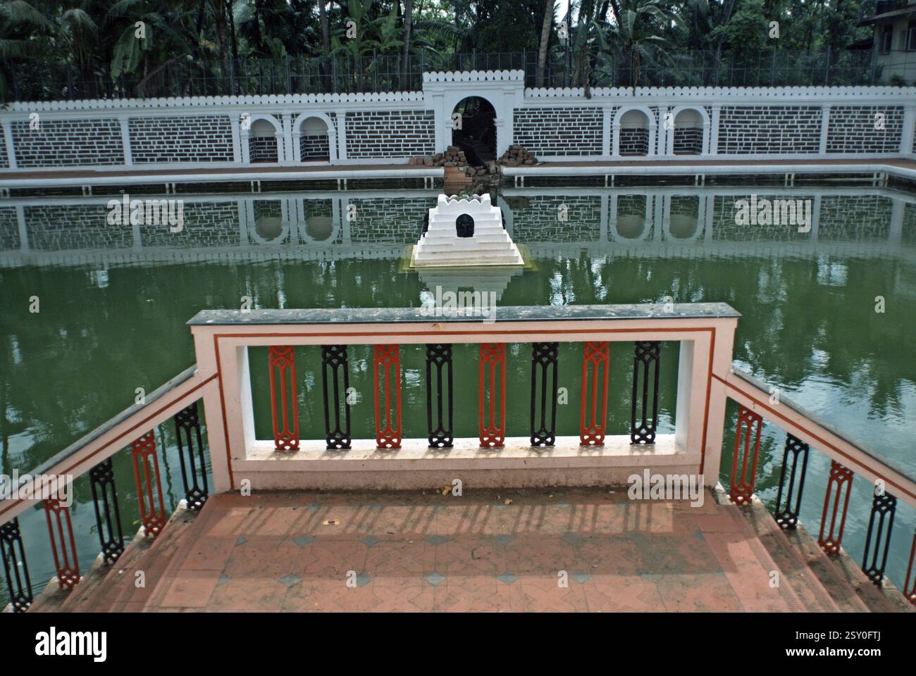 Pond near mangeshi temple Ponda, Goa, India, Asia Stock Photo - Alamy