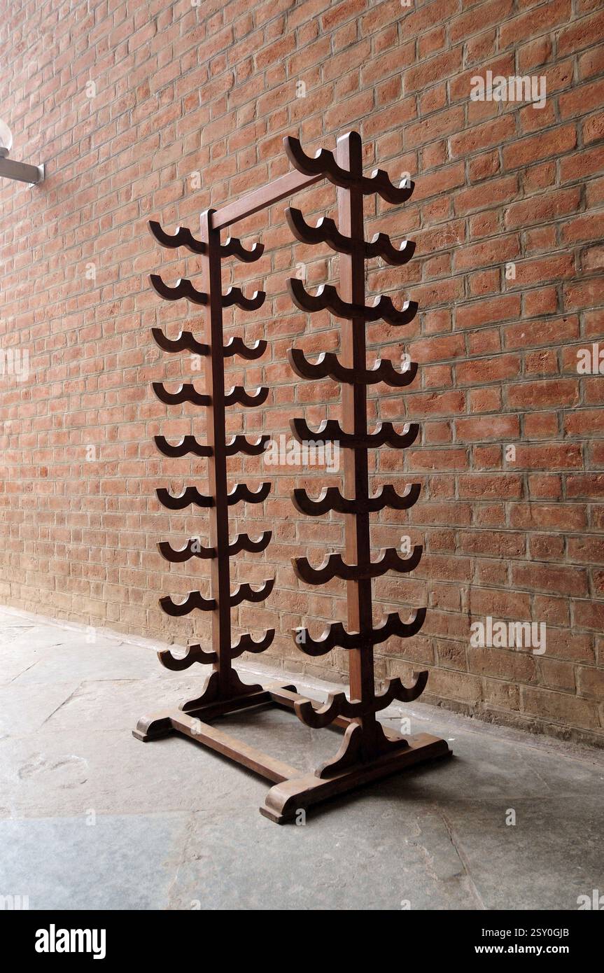 Wooden Stand in Indian Institute of Management Ahmedabad Gujarat India ...