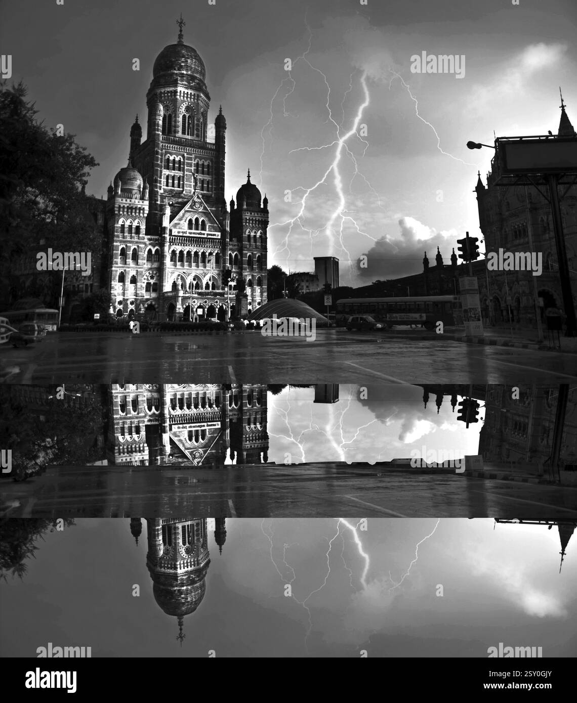 Municipal corporation at mumbai maharashtra India Stock Photo - Alamy