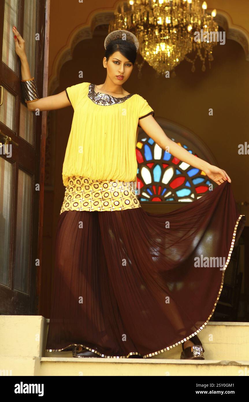 Indian female model, Pallavi, India, Asia, NOMR, Asia Stock Photo - Alamy