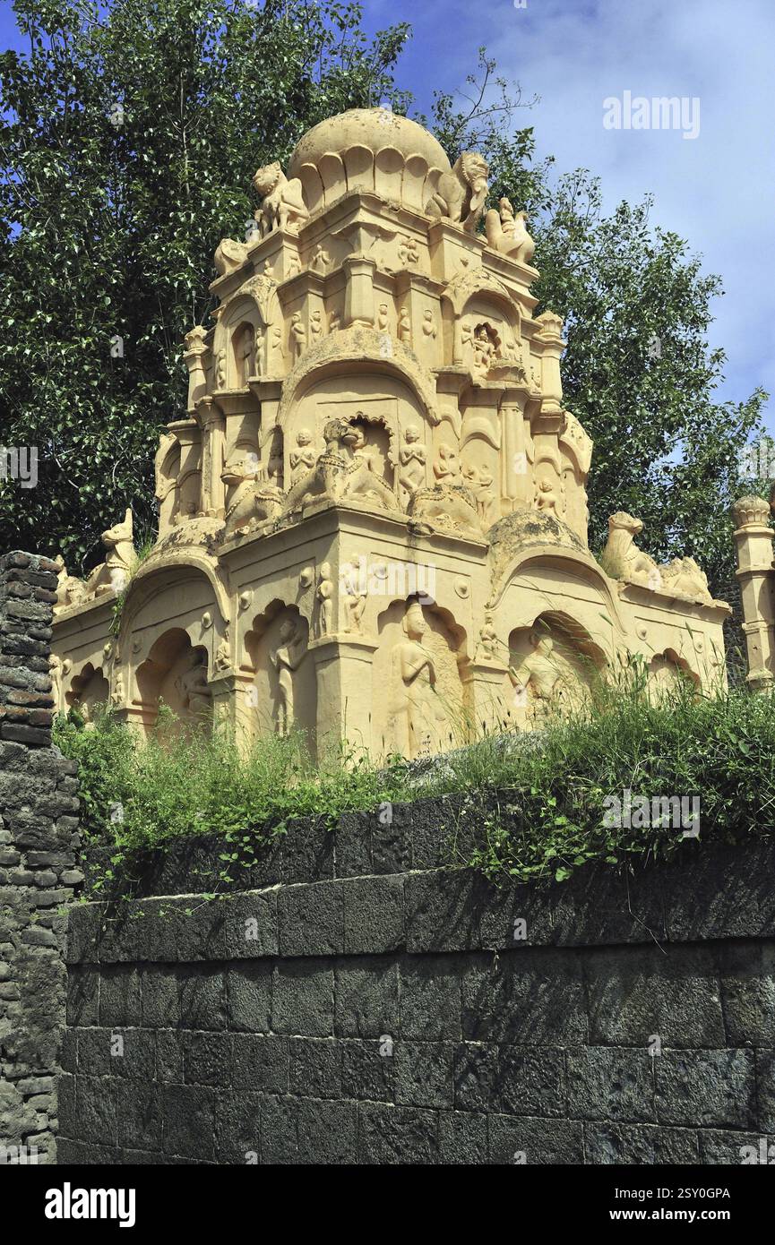 Pinnacle of Jatashankar temple beed maharashtra india Asia Stock Photo ...
