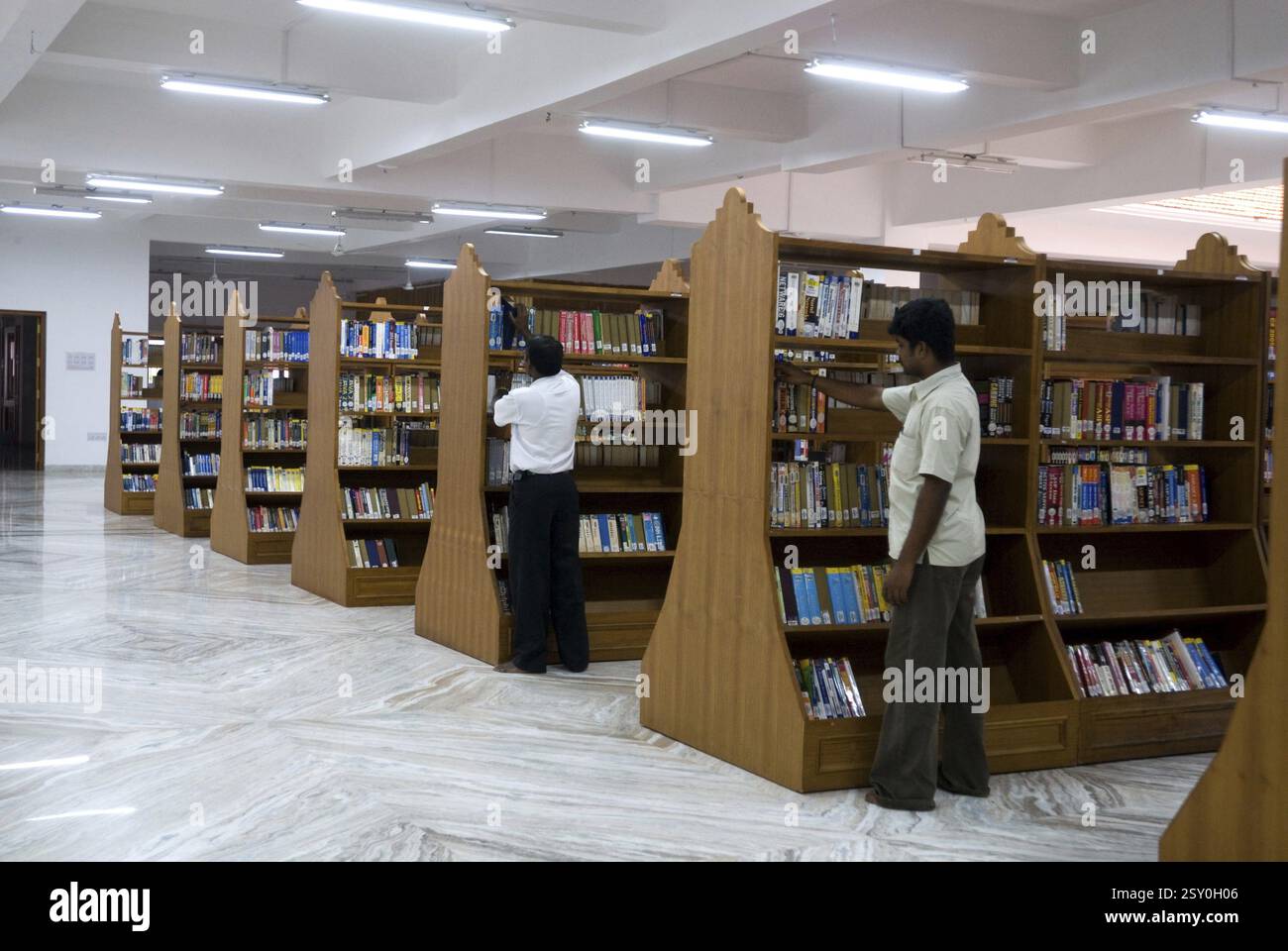 Library in amrita vishwa vidyapeetham, Ettimadai, Coimbatore, Tamil Nadu, India, Asia Stock ...