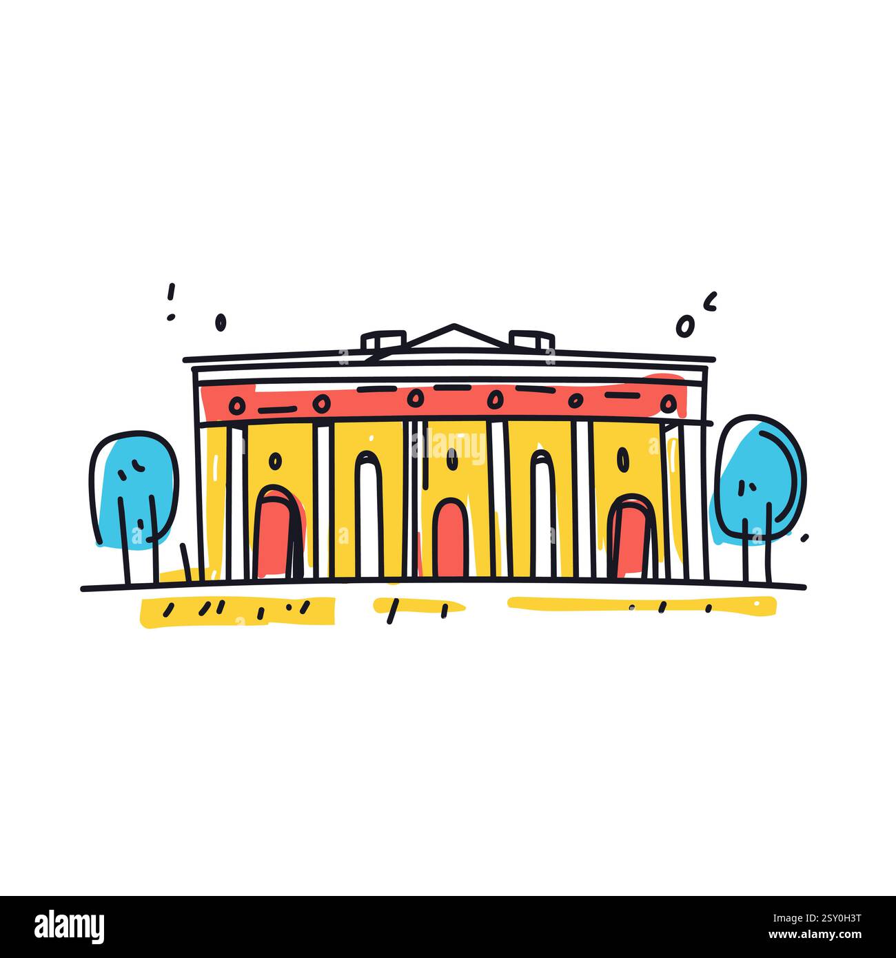 Paris to versailles Stock Vector Images - Alamy