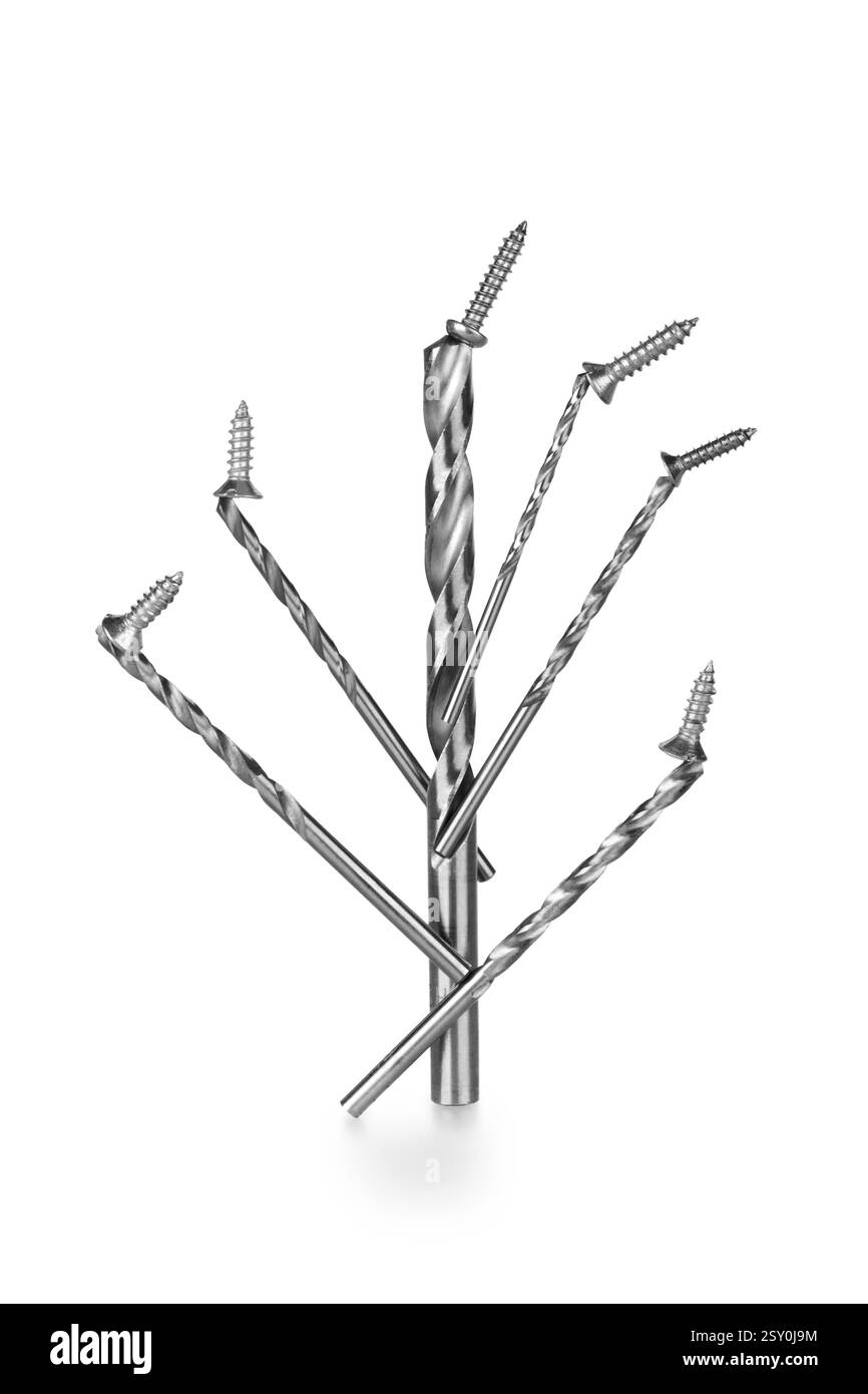 Balancing of drill bit screw, india, asia Stock Photo - Alamy