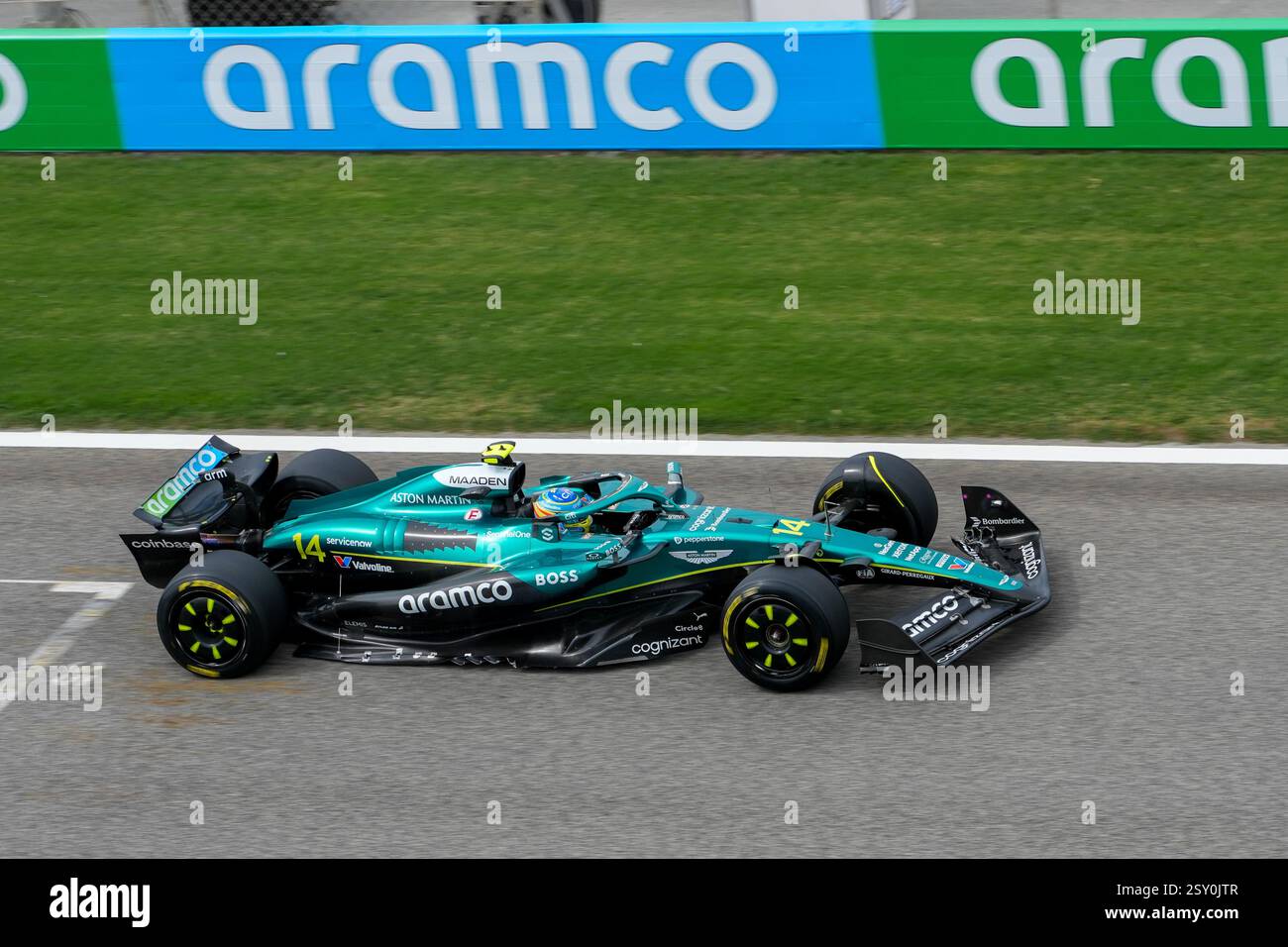 Sakhir, Bahrain. 26 Feb, 2025. Fernando Alonso, during the Formula 1 ...