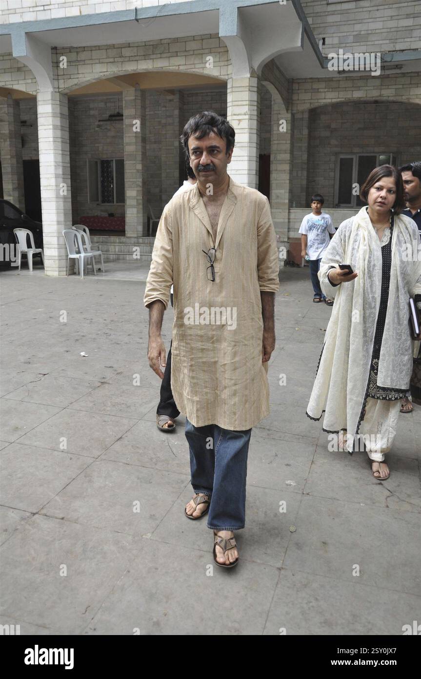 Indian Bollywood Film Director Rajkumar Hirani India Asia Stock Photo ...