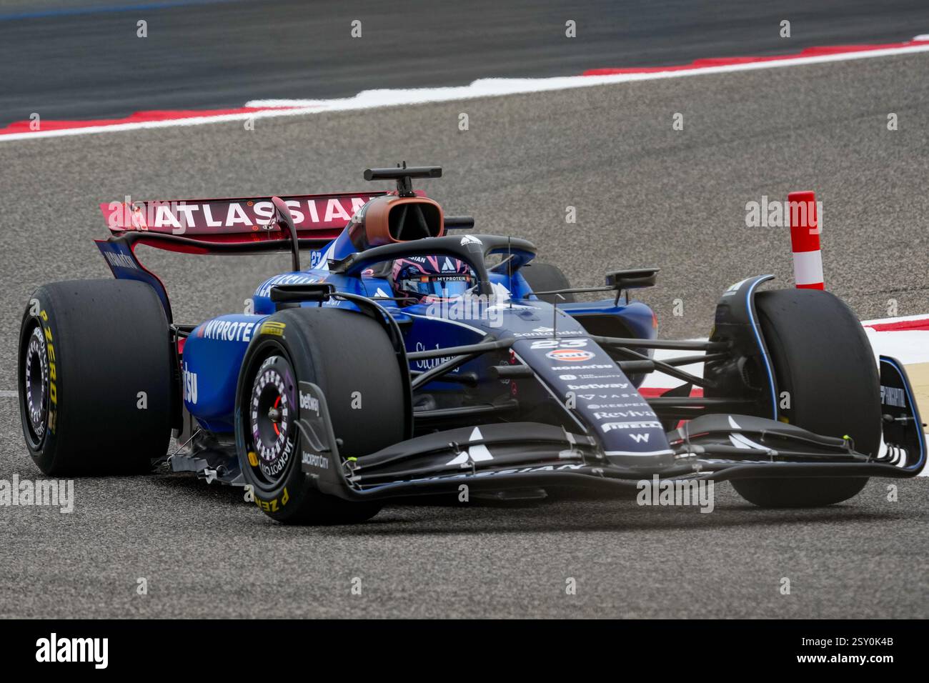 Sakhir, Bahrain. 26 Feb, 2025. Alexander Albon, during the Formula 1 ...