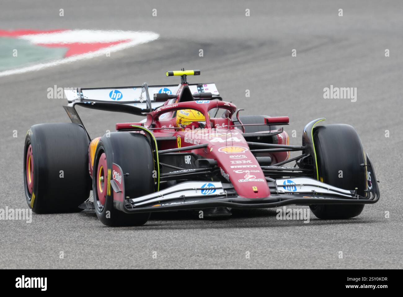 Sakhir, Bahrain. 26 Feb, 2025. Lewis Hamilton, during the Formula 1 ...