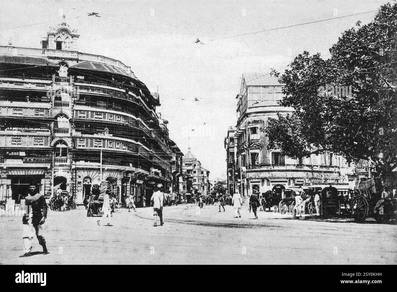 Old vintage photo of kalbadevi road mumbai maharashtra India Stock ...