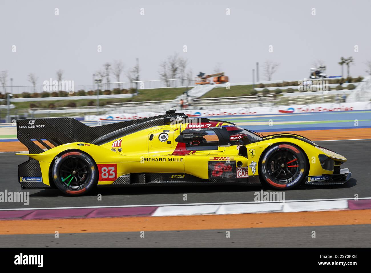 83 HANSON Phil (gbr), KUBICA Robert (pol), YE Yifei (chn), AF Corse, Ferrari 499P #83, Hypercar ...