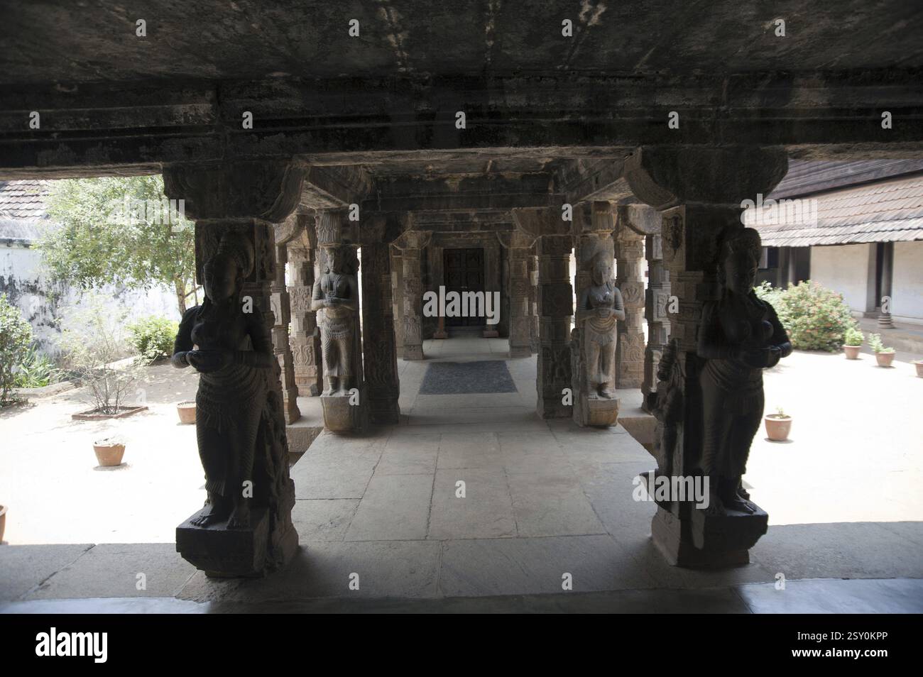 Padmanabhapuram Palace kerala India Stock Photo - Alamy