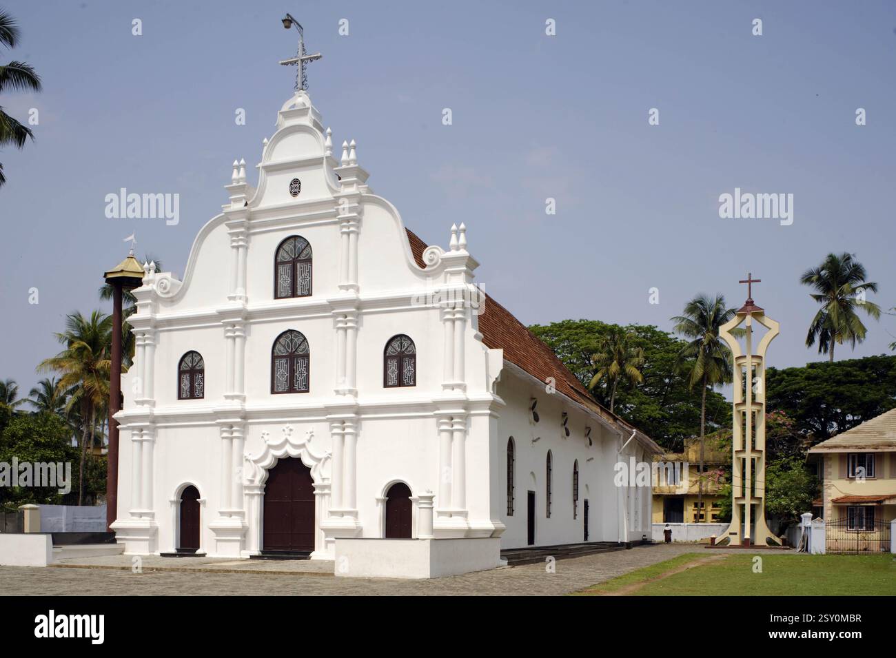 Our lady of life church mattancherry, kochi, kerala, india, asia Stock ...