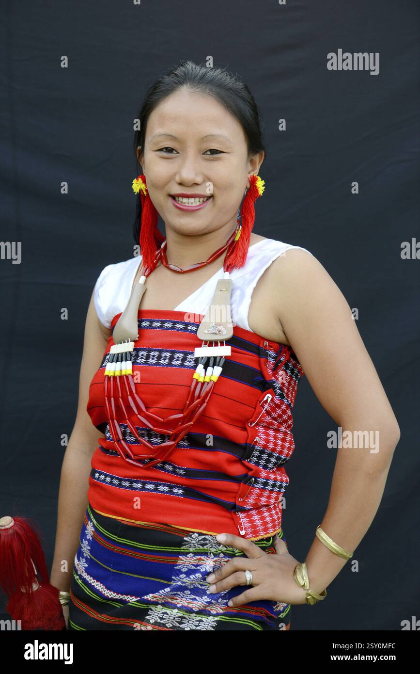 Lotha tribe woman, nagaland, assam, india, asia, mr#786 Stock Photo - Alamy