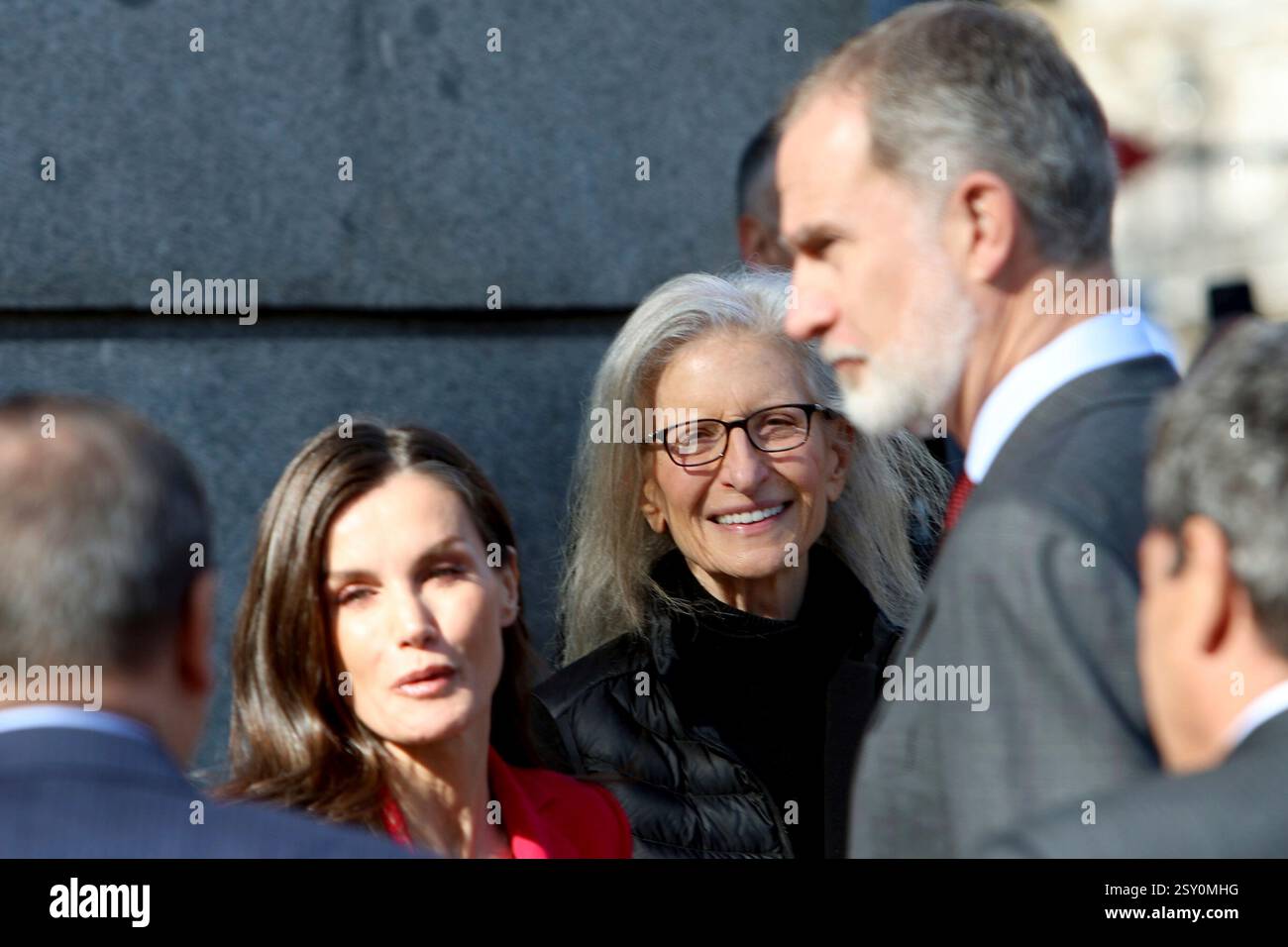 Madrid, Spain; 02.26.2025.- King Felipe VI and Queen Letizia together ...