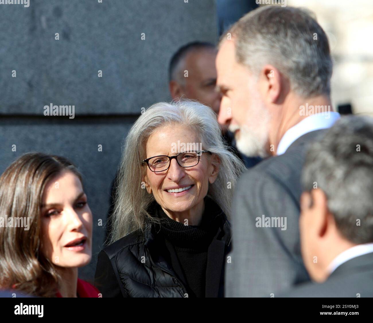 Madrid, Spain; 02.26.2025.- King Felipe VI and Queen Letizia together ...