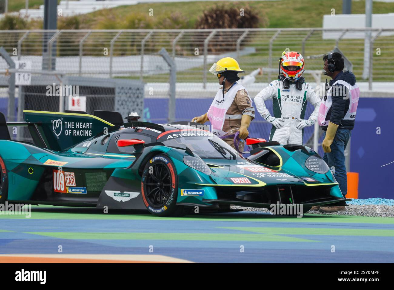 009 RIBERAS Alex (spa), SORENSEN Marco (dnk), DE ANGELIS Roman (can), Aston Martin THOR Team ...