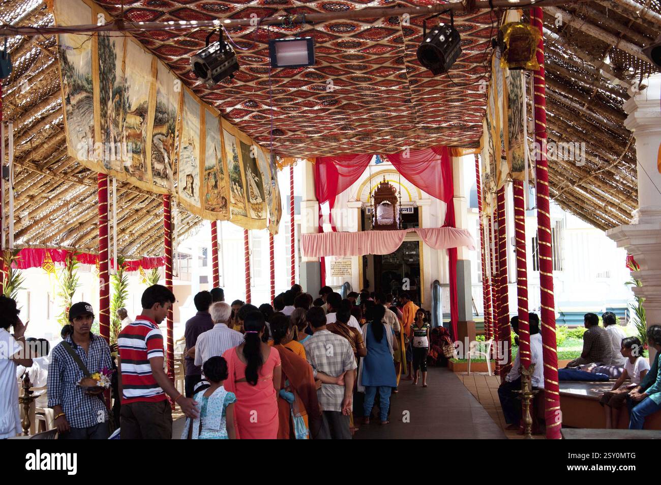 Mangeshi temple, ponda, goa, india, asia Stock Photo - Alamy