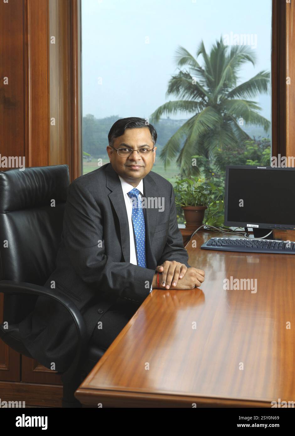 Tcs ceo natarajan chandrasekaran, NOMR Stock Photo - Alamy