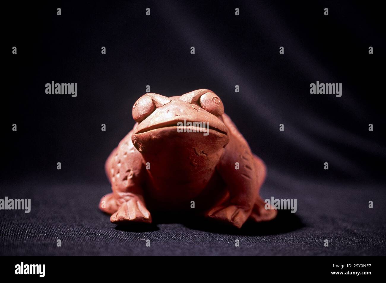 Terracotta frog statue rajasthan, India, Asia Stock Photo - Alamy