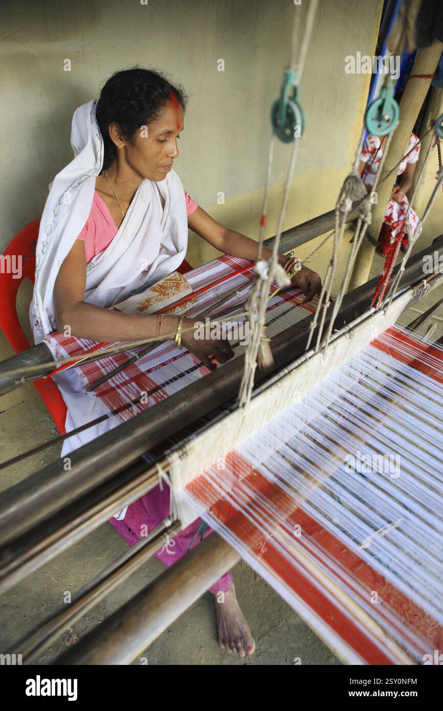 Handloom assam hi-res stock photography and images - Alamy