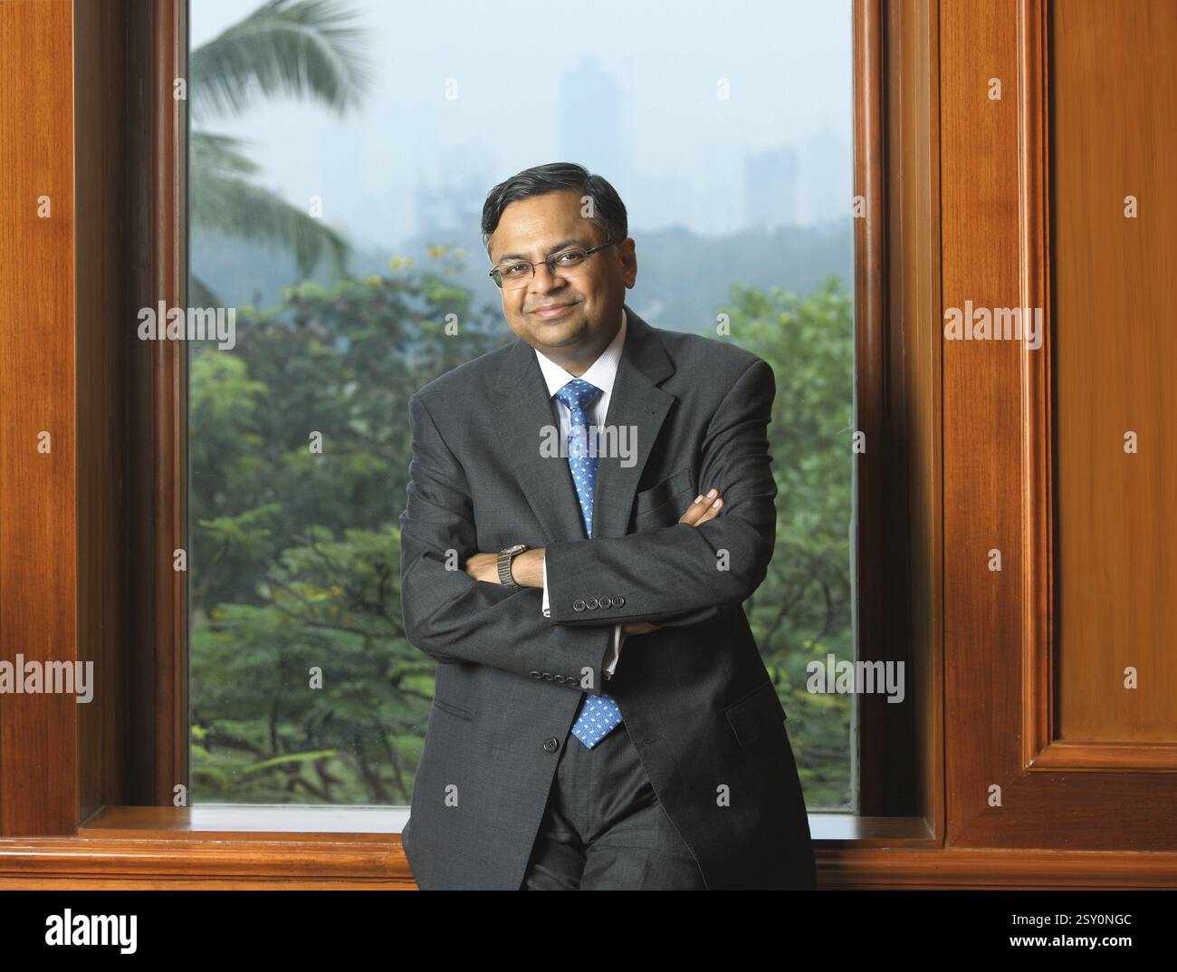 Tcs ceo natarajan chandrasekaran, NOMR Stock Photo - Alamy