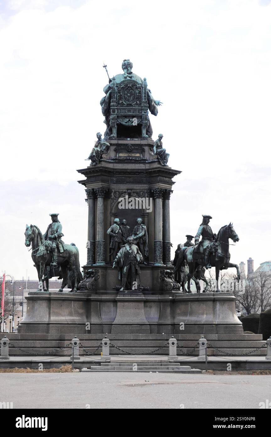 Empress Maria Theresa, 1717-1780, Monument, Maria-Theresien-Platz ...