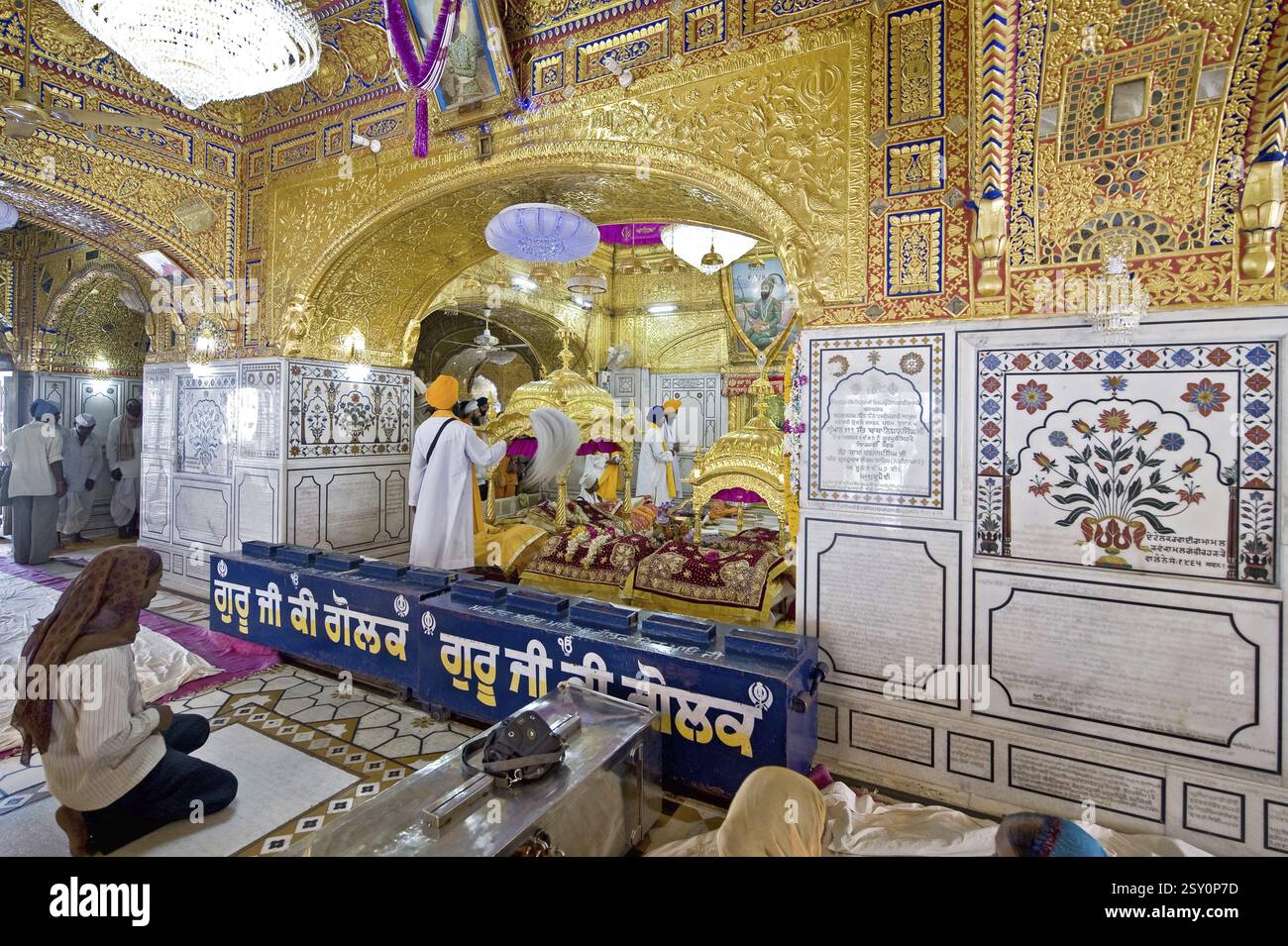 Hazur sahib sachkhand gurudwara nanded Maharashtra India Asia Stock ...
