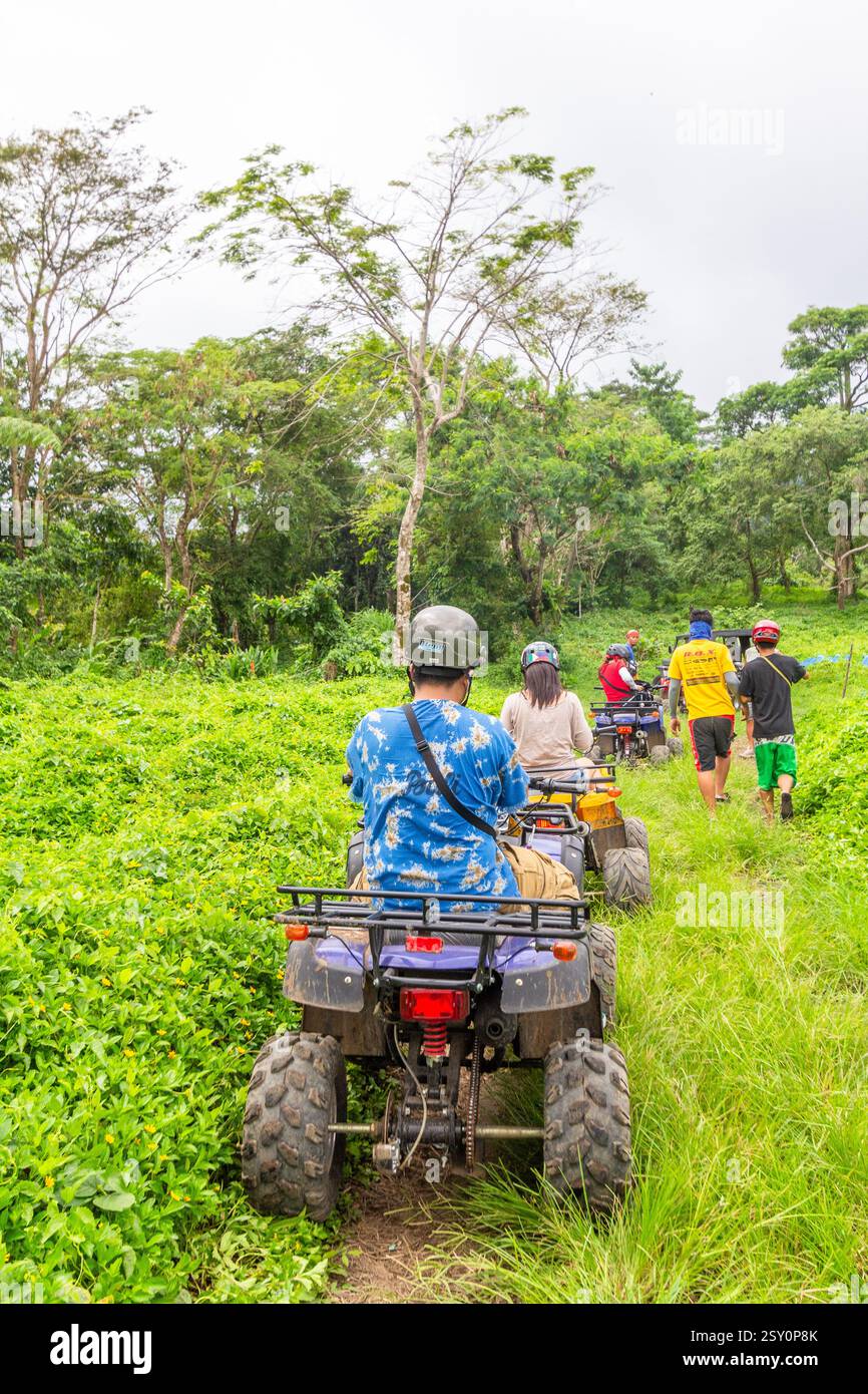 Atvs riding on green hi-res stock photography and images - Alamy