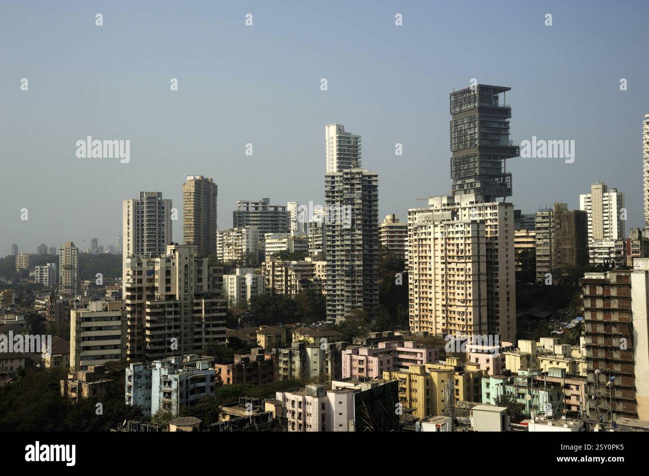 Mukesh ambani antilia house, mumbai, maharashtra, India, Asia Stock ...