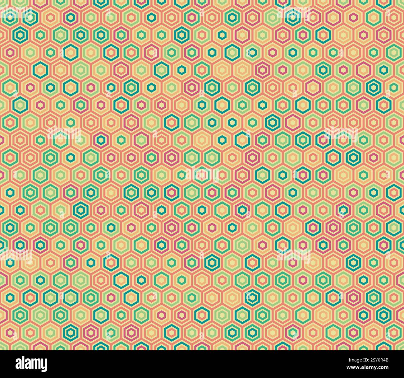 Abstract mosaic hexagon shapes background. Plain hexagon frames. Hexagon geometric shapes ...