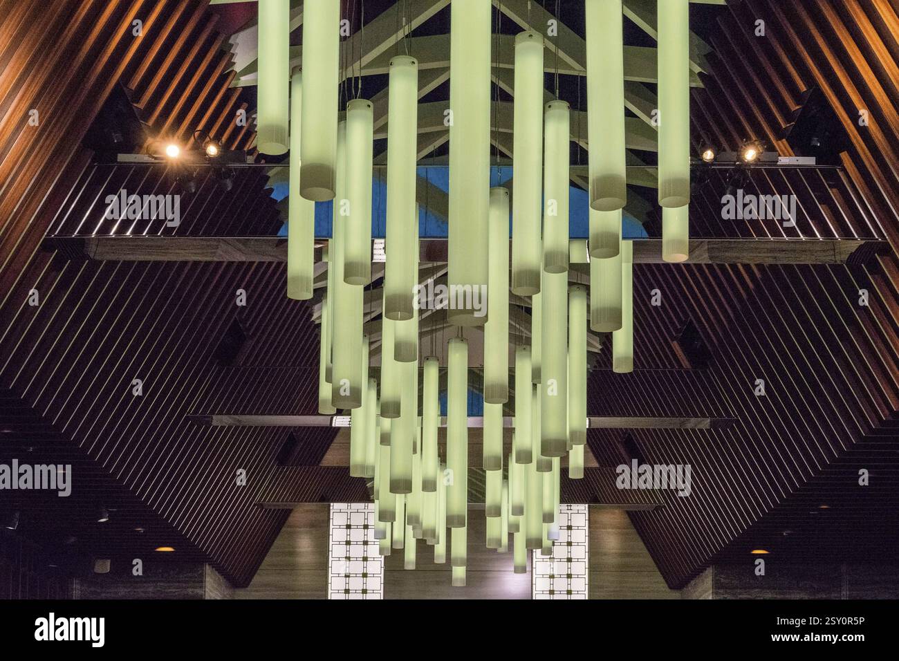 Church with modern architecture in tokyo, japan Stock Photo - Alamy