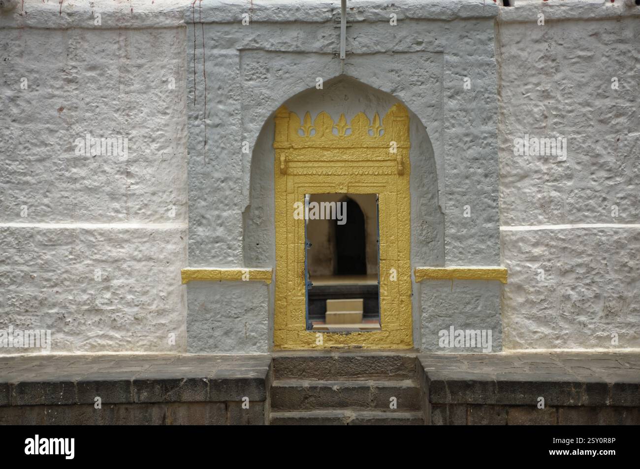 Entrance of Bhramnath mandir, Jain ashram, kagwad, belagavi, karnataka ...