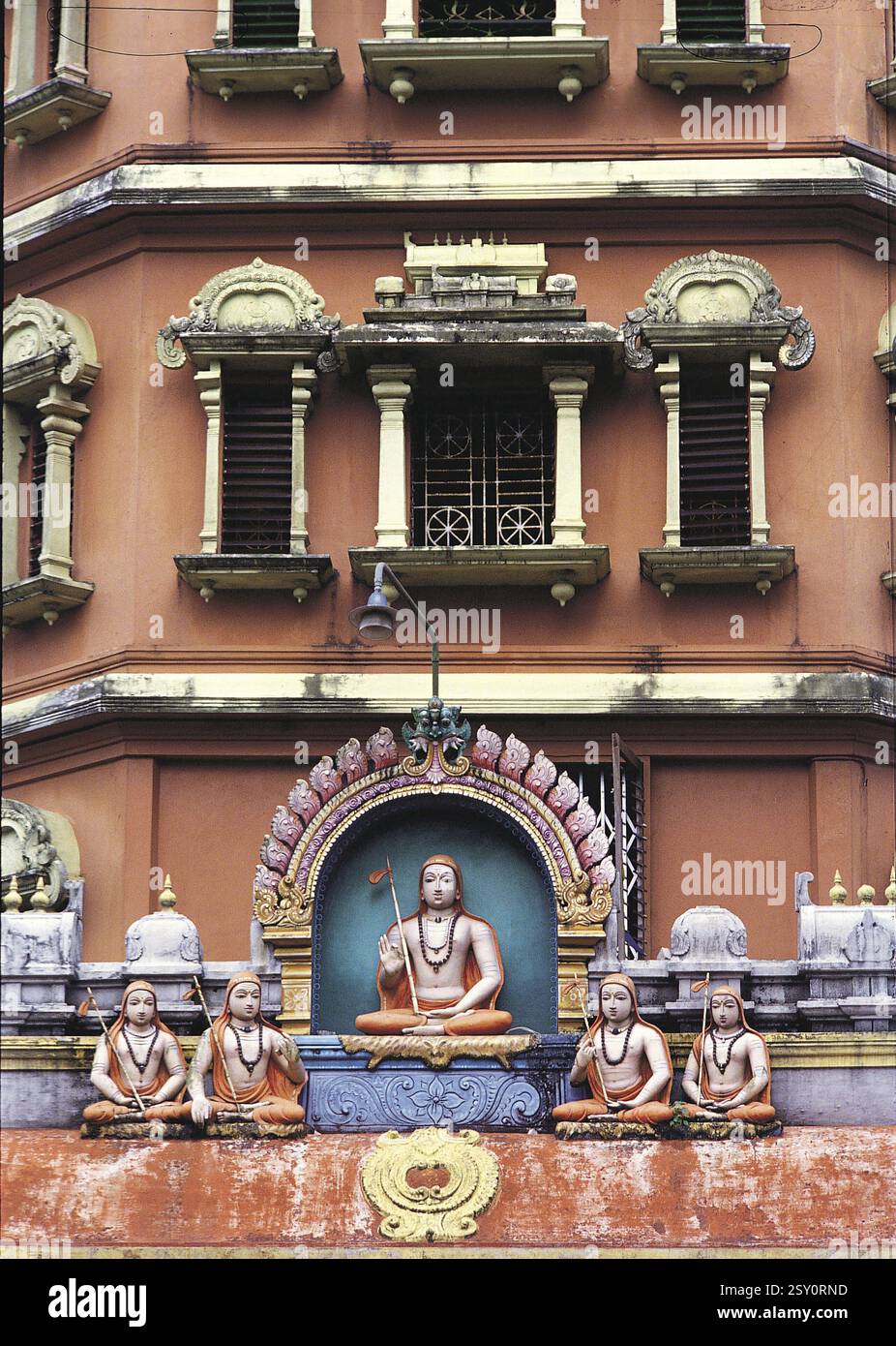 Adi shankaracharya temple in kaladi at kerala, india, asia Stock Photo ...