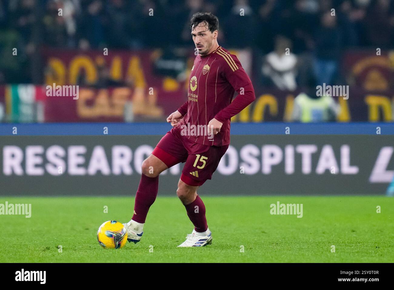 Rome, Italy. 24th Feb, 2025. Mats Hummels of AS Roma during the Serie A ...
