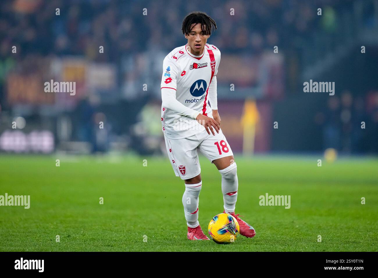 Rome, Italy. 24th Feb, 2025. Kevin Zeroli of AC Monza during the Serie ...