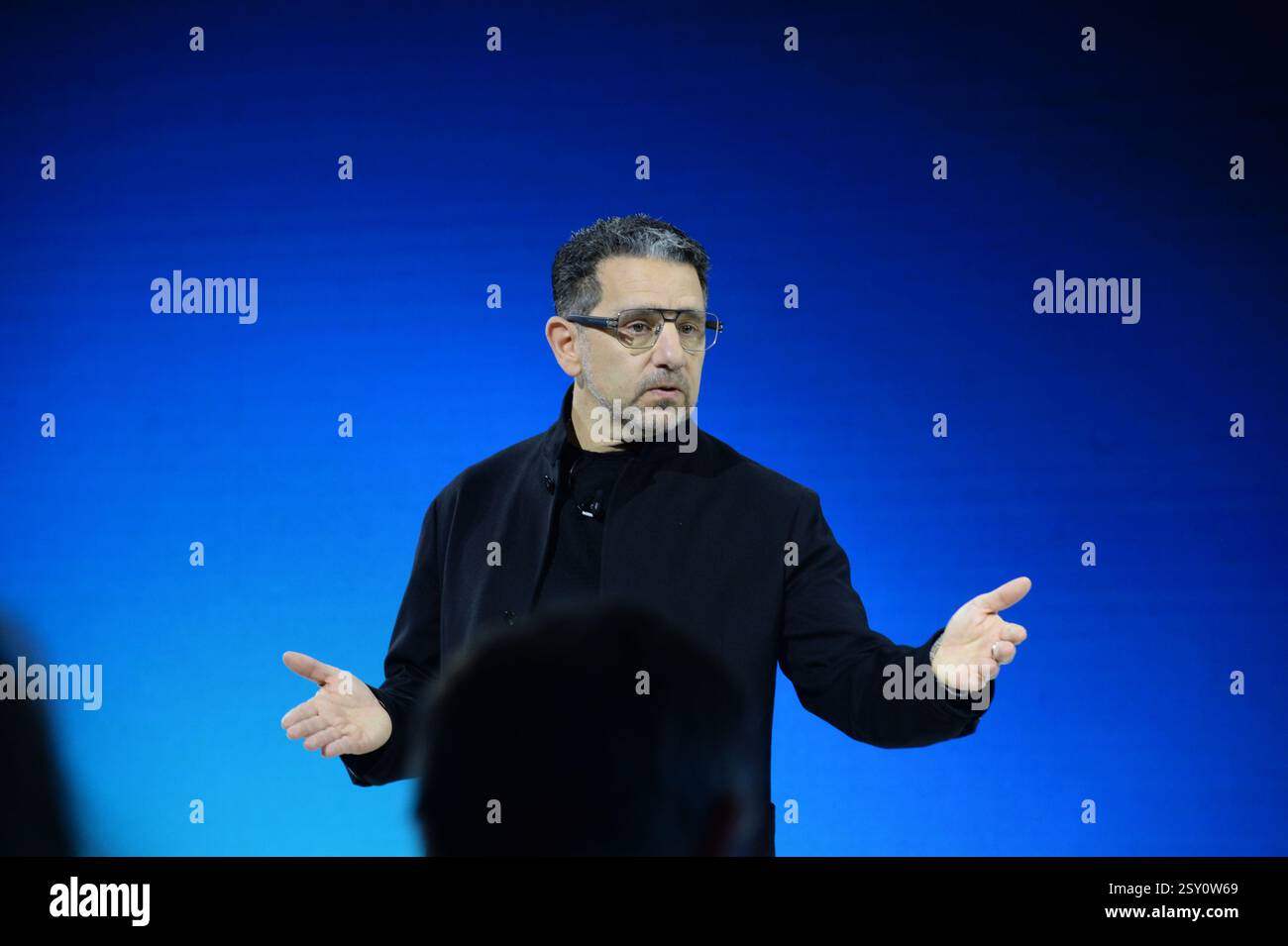 New York, USA. 26th Feb, 2025. Amazon's head of devices Panos Panay ...