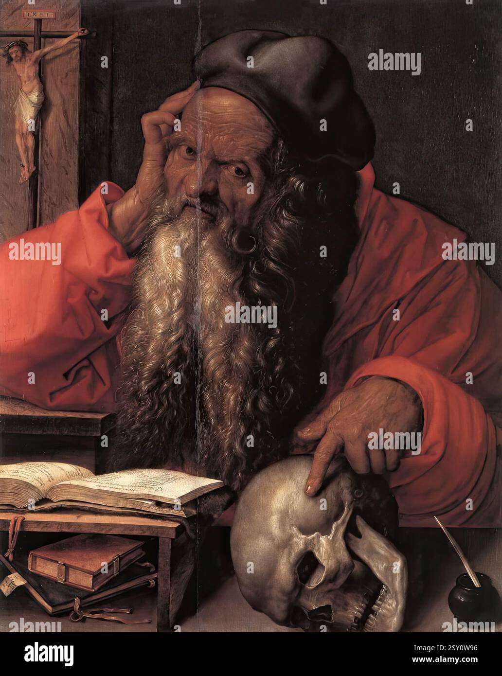 DÜRER, Albrecht (b. 1471, Nürnberg, d. 1528, Nürnberg) St Jerome 1521 ...
