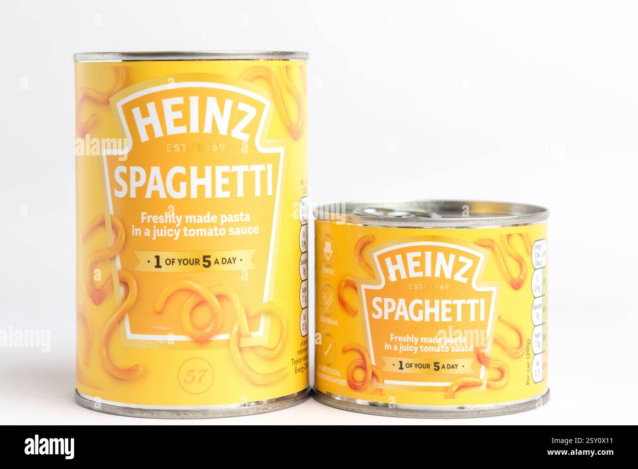 London, United Kingdom, 24th Febuary 2025 :- A Small and Large Tin of ...